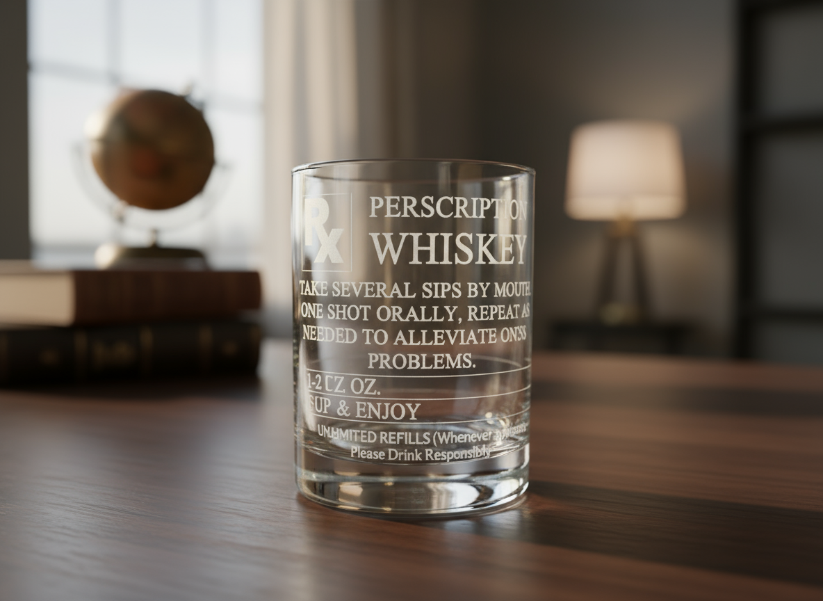 RX Whiskey Rocks Glass | Free Files - Atomm