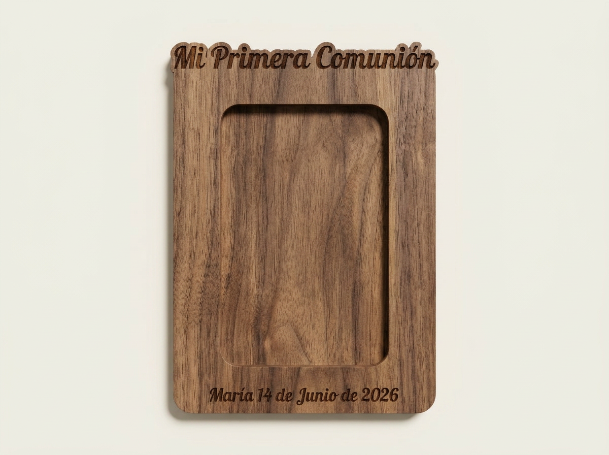 Marco recordatorio Primera Comunion - Laser Cut & Engraving Template ...
