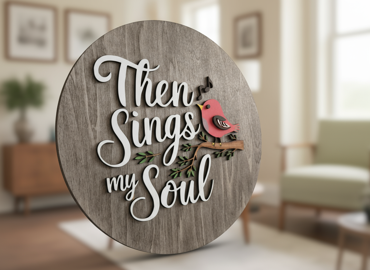 How Great Thou Art inspired Sign- Then Sings My Soul | Free Files - Atomm
