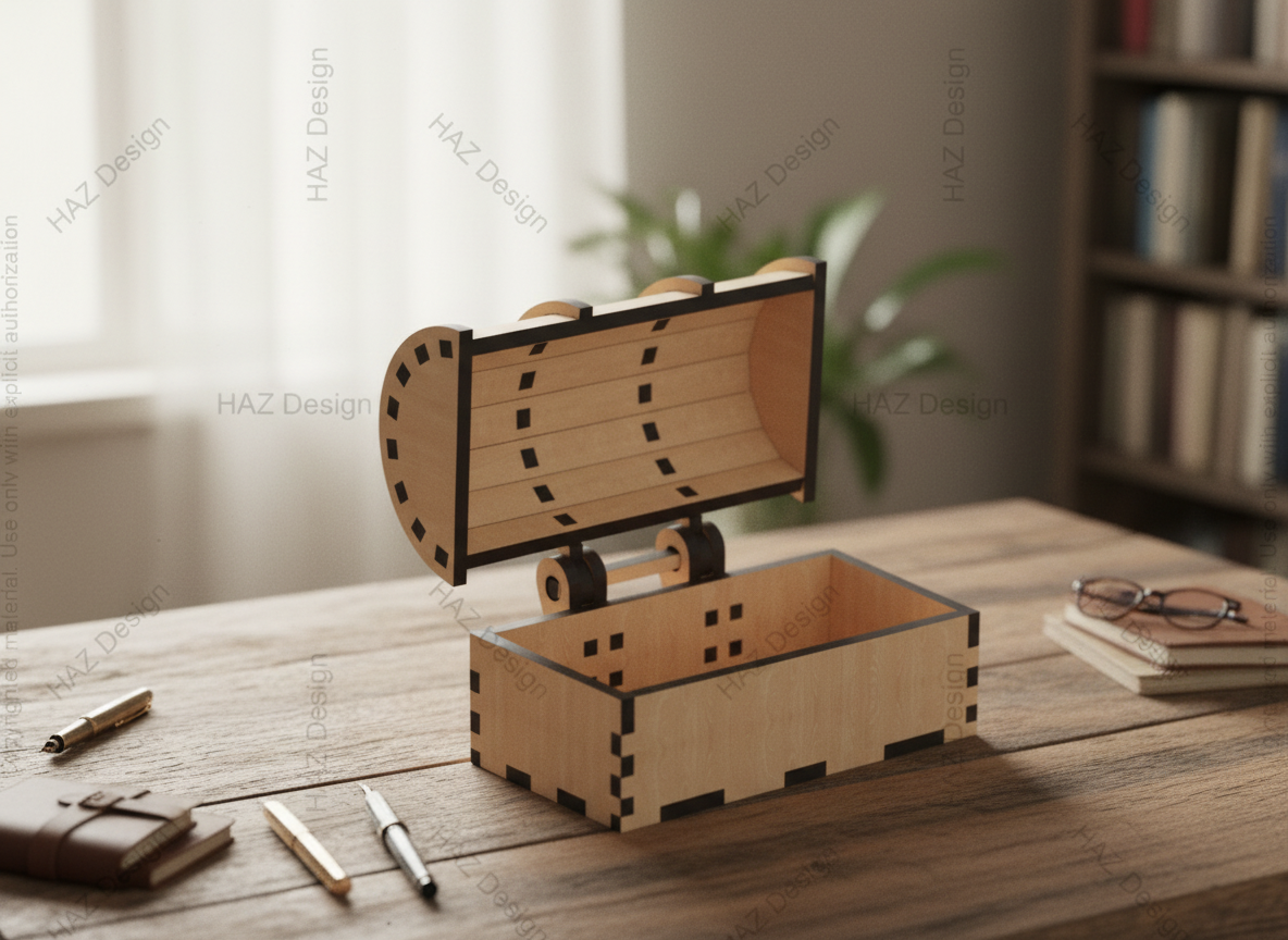 Laser cut and engrave | DIY Micro Treasure Chest Laser Cut Files for ...