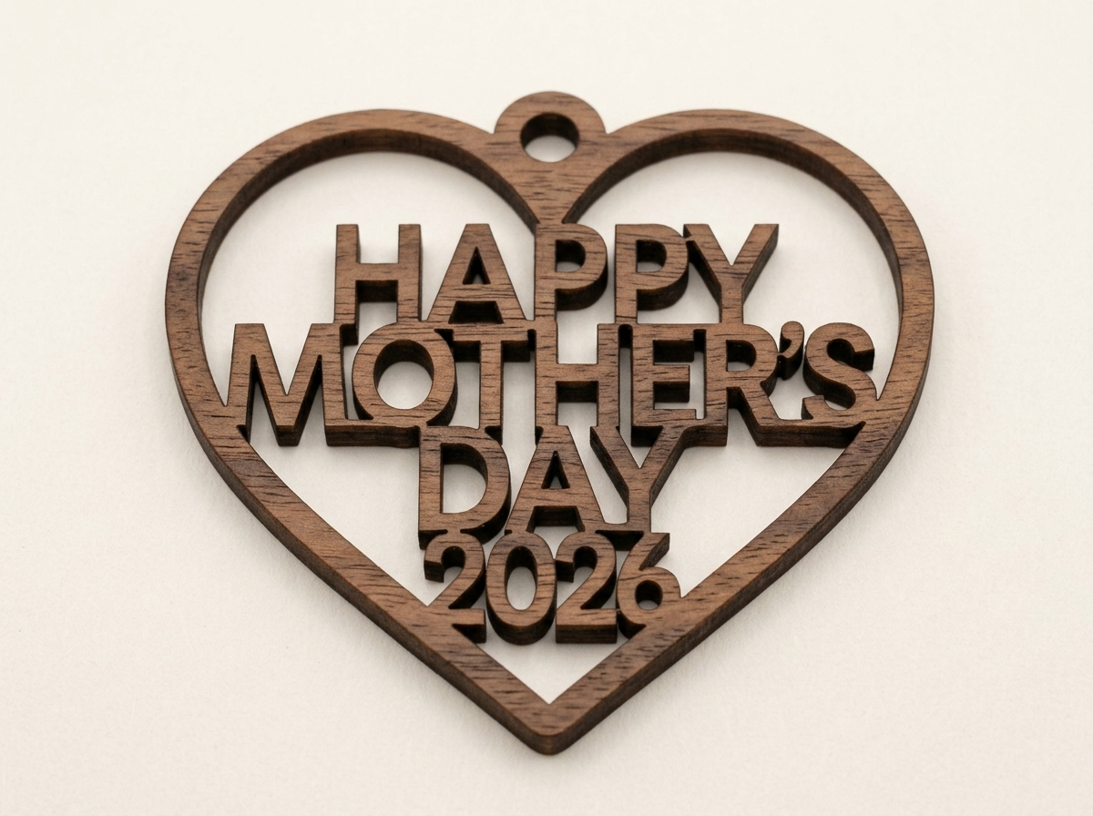 Mother' Day 2026 - Laser Cut & Engraving Template | Atomm