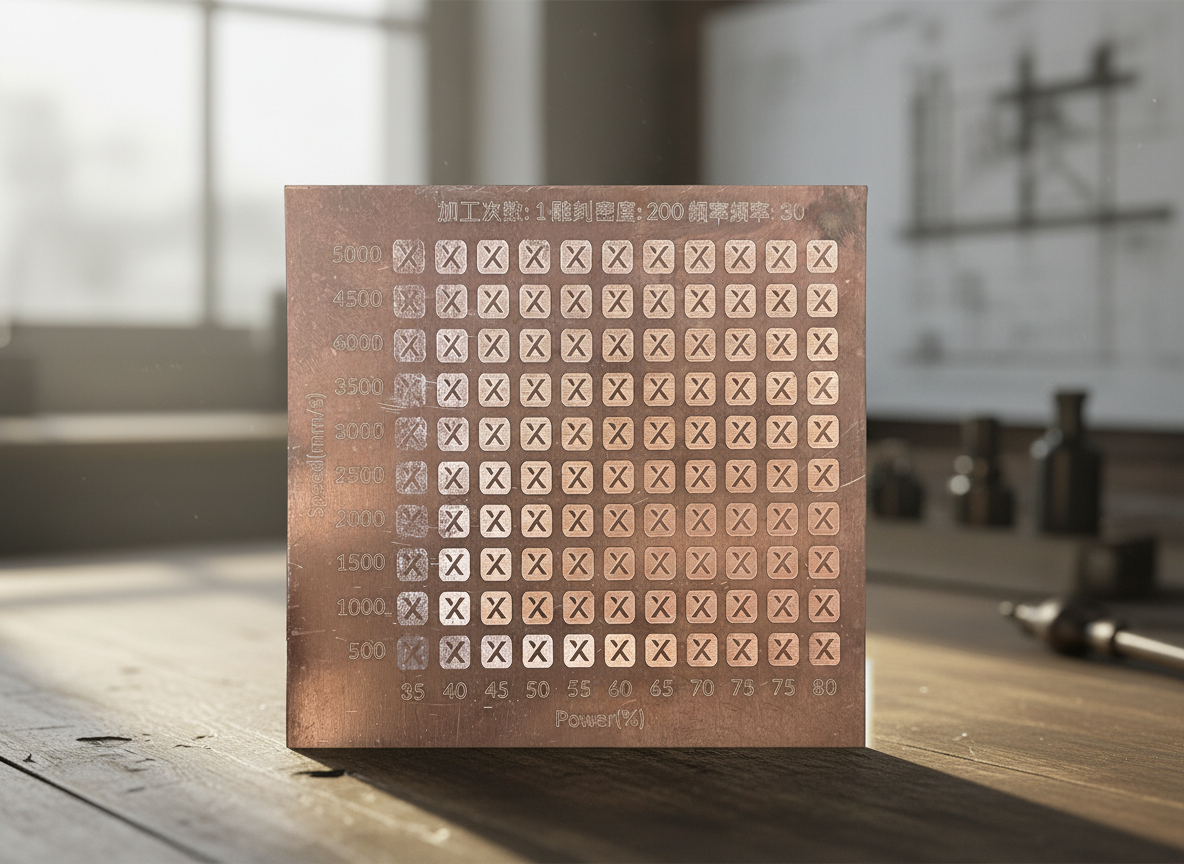 F2U Red Copper Material Test Matrix | Free Files - Atomm