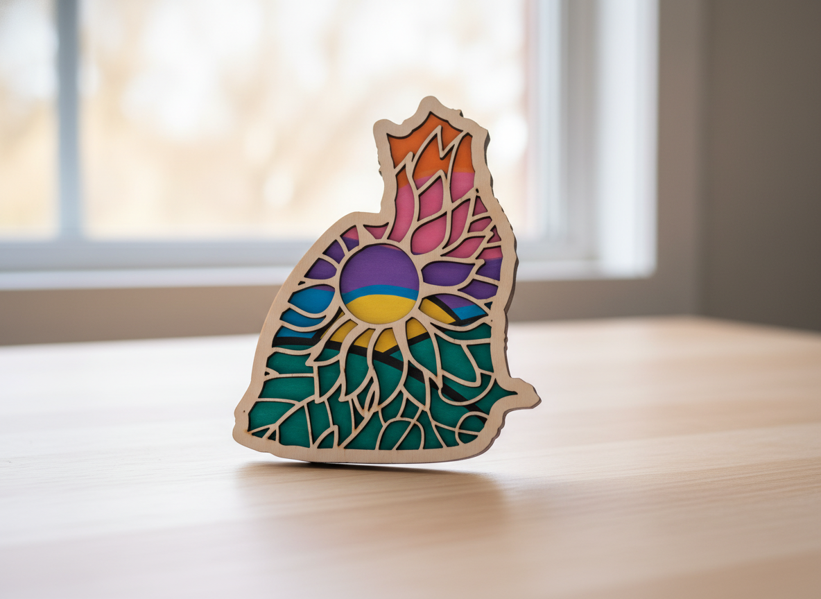 Layered Cat Faux Stained Glass | Free Files - Atomm