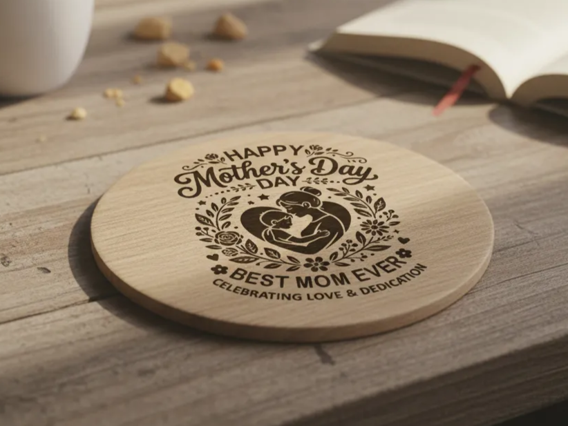 Happy Mother's Day Best Mom Ever Design - AI, EPS, DXF, PNG, SVG, CDR ...