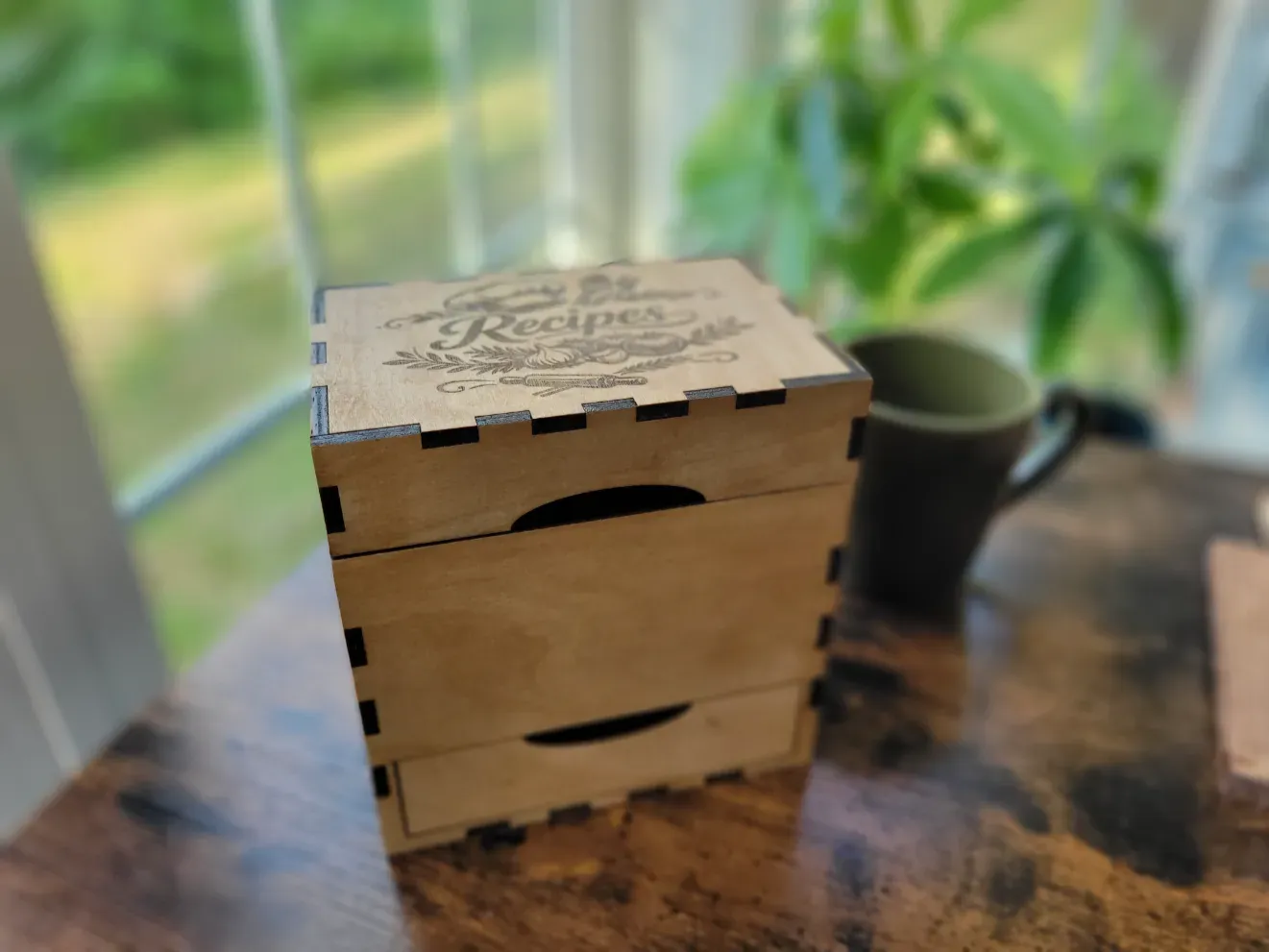 Recipe Box for 4x6 Cards | Ready to Use Files - Atomm