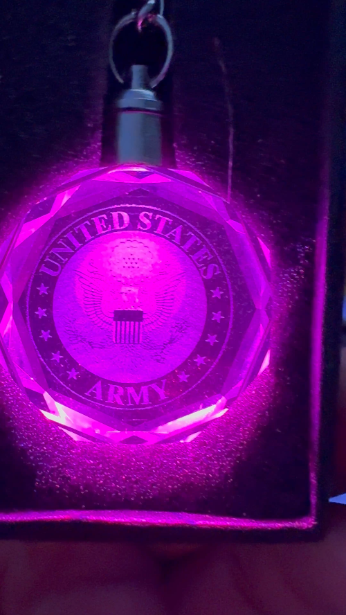 United States Army Crystal LED Key Chain | Free Files - Atomm
