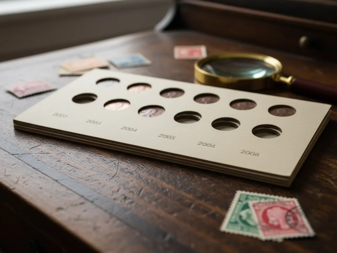 Laser Cut Coin Display Holder with Year Labels | Free Files - Atomm