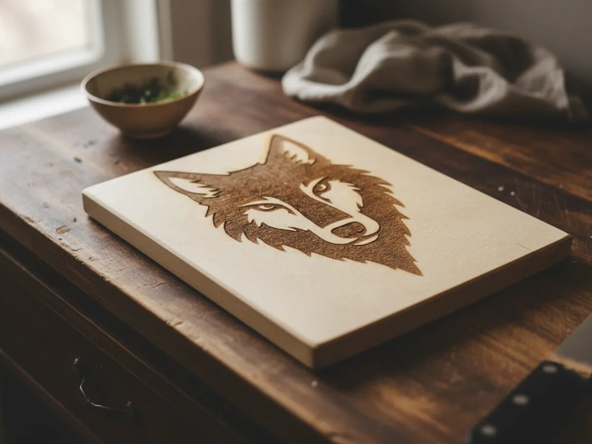 Wolf Head Silhouette – Laser Engraving SVG (Diode, CO₂ & UV Tested ...