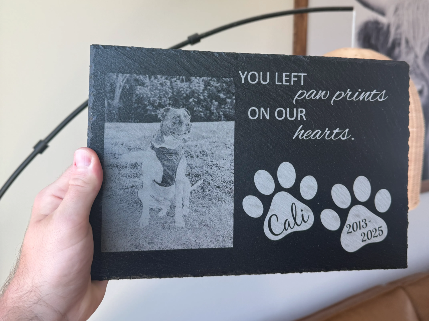 Memorial slate dog plaque. | Free Files - Atomm