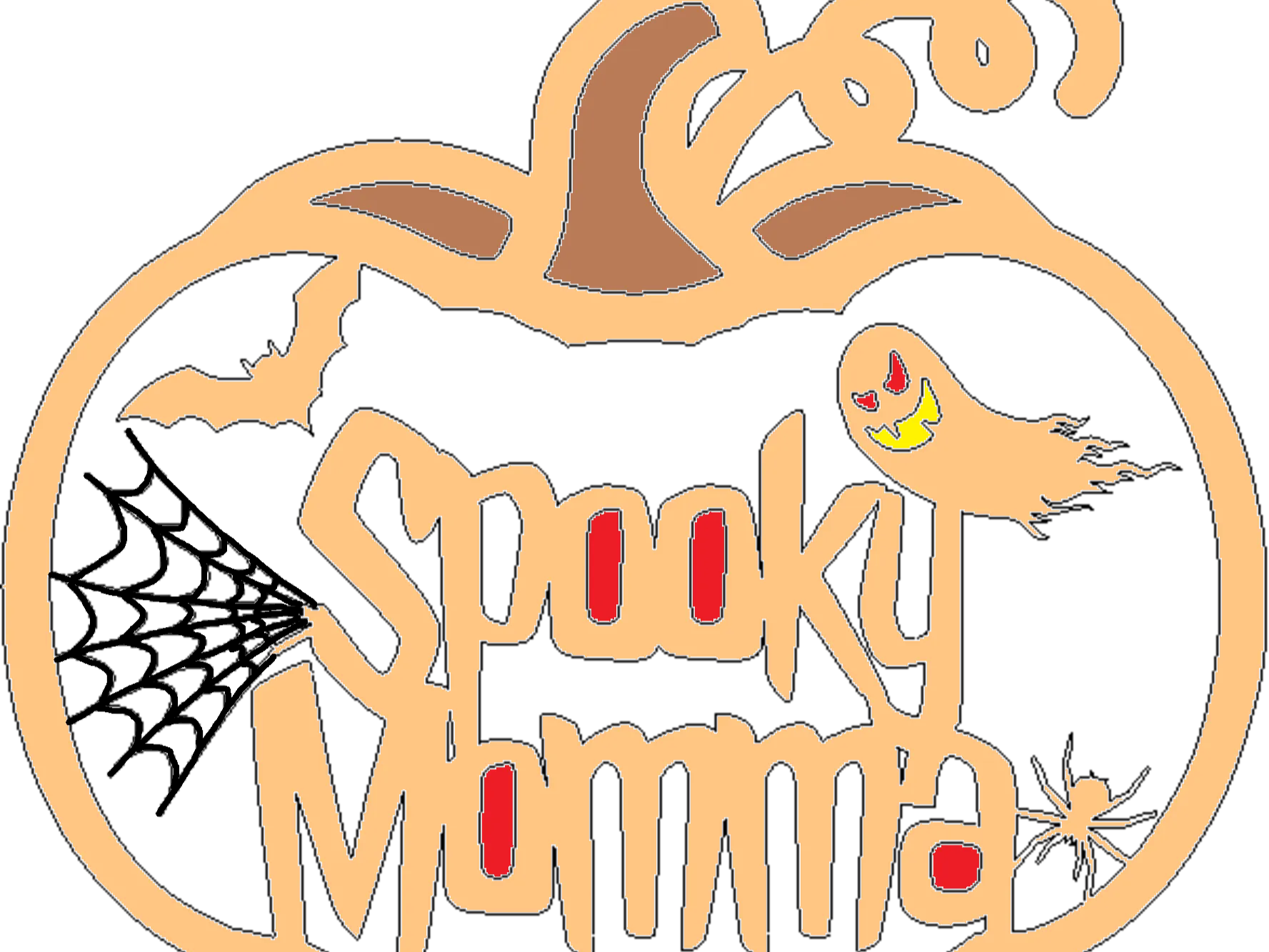 Spooky Momma Halloween Pumpkin | Free Files - Atomm