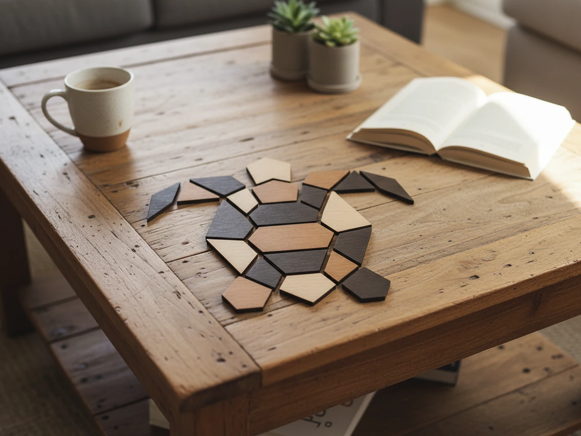 Tableau art géometrique Turtle | Free Files - Atomm