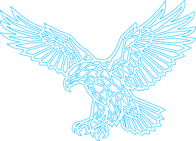 Geometric Eagle Wall Art Set Adler Im Flug Free Files Atomm
