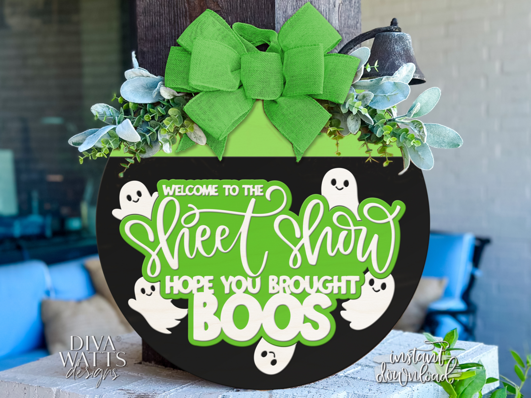 Laser cut and engrave | Welcome to the Sheet Show SVG | Funny Halloween ...