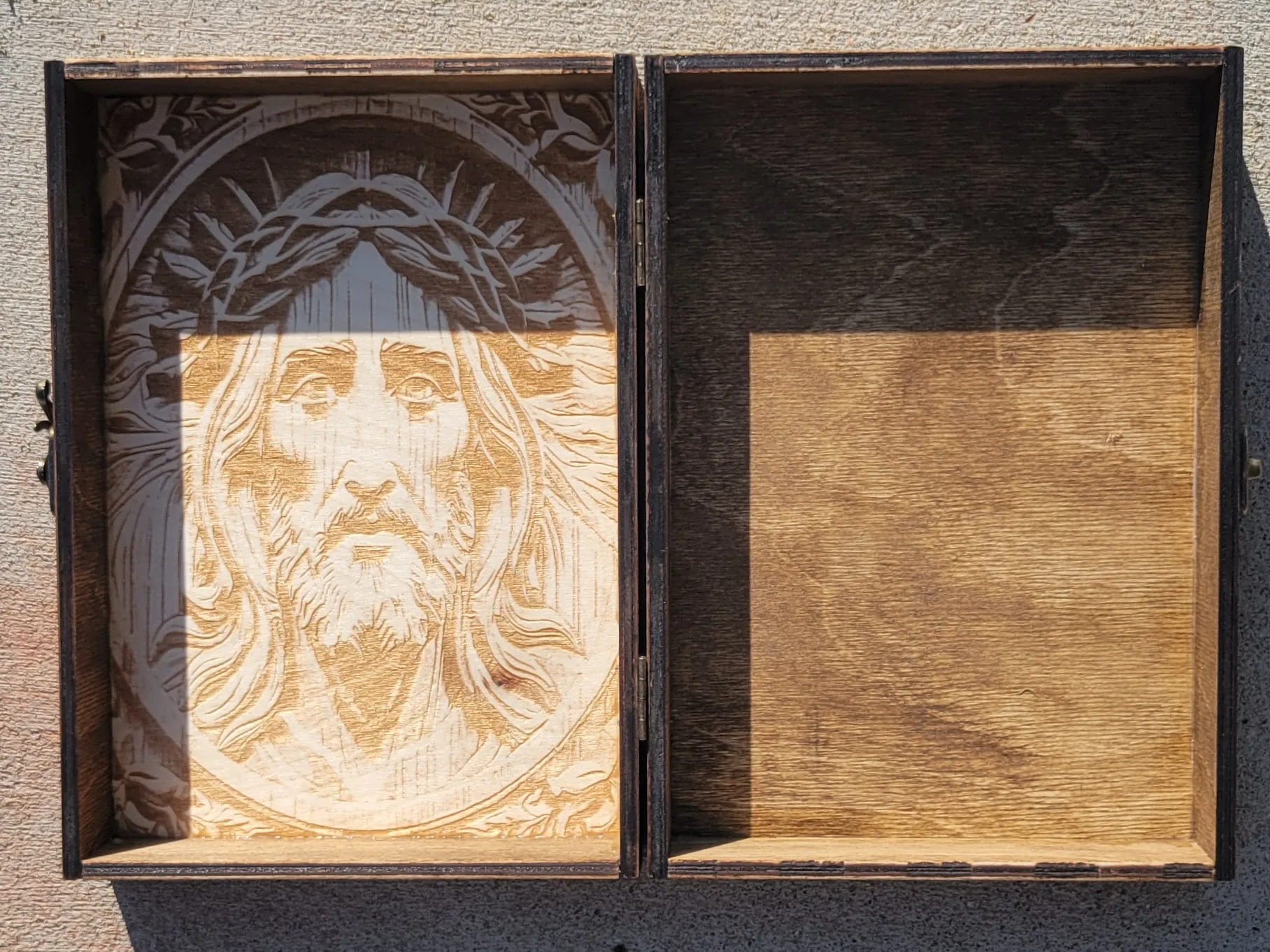 Laser cut and engrave | 1/4 inch Bible box | Ready to Use Files - Atomm