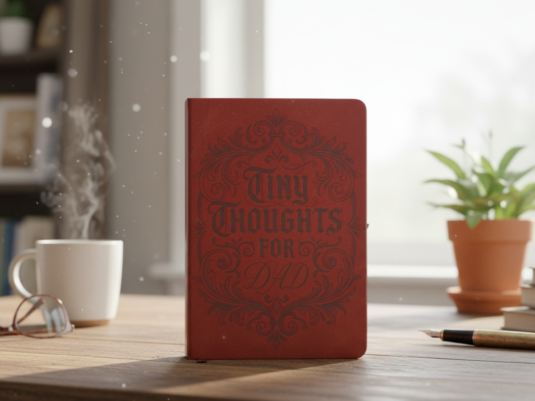 Tiny Thoughts for Dad Leather Journal | Free Files - Atomm