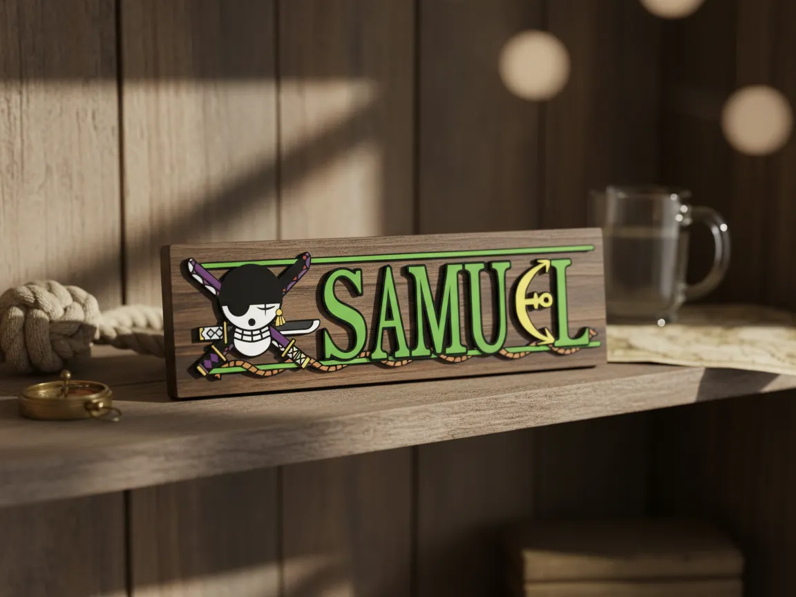 Incisione Samuel One Piece | Free Files - Atomm