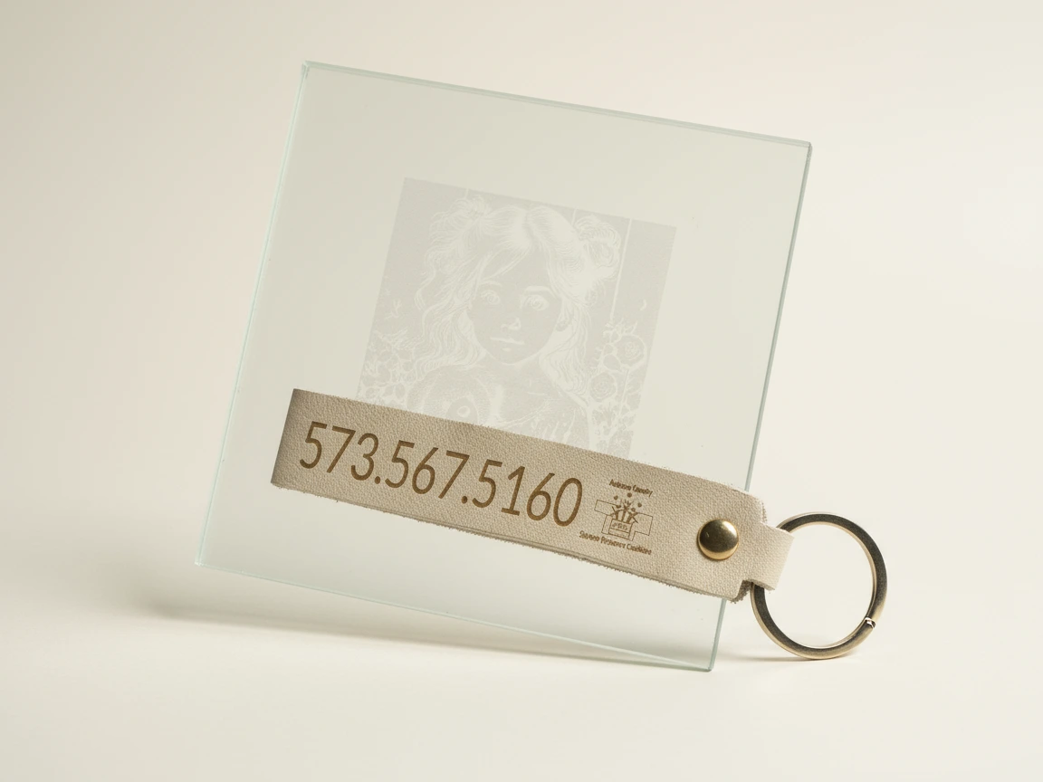 Leather keychain engraving | Free Files - Atomm