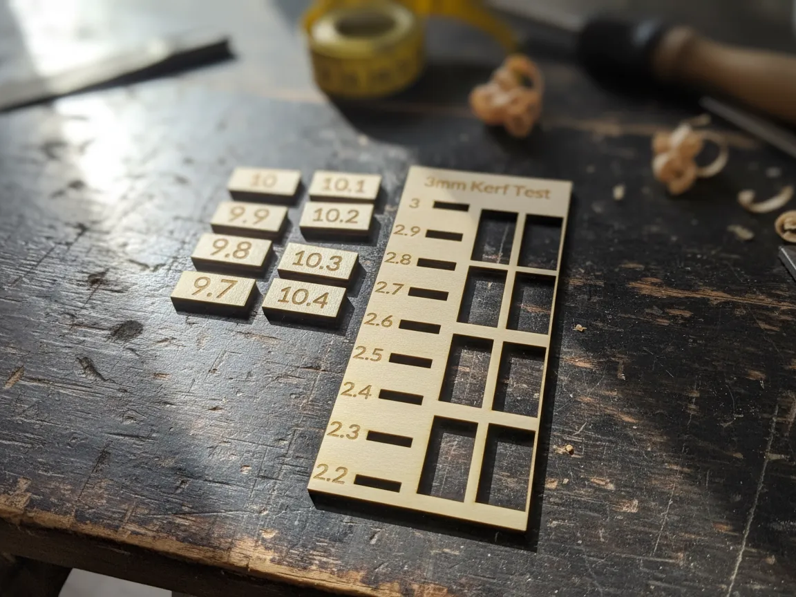 3mm Kerf test pattern | Free Files - Atomm
