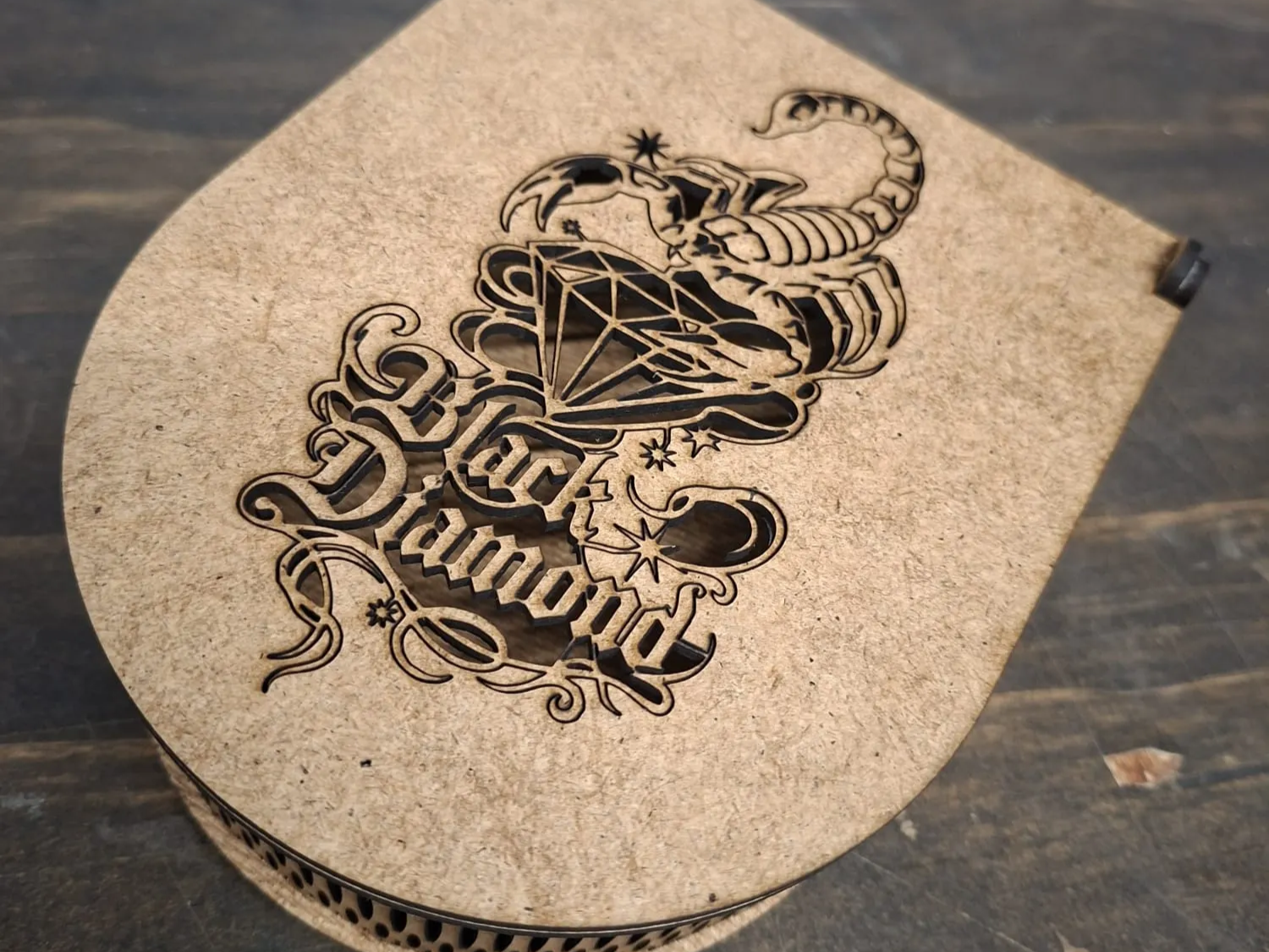 Black Diamond Scorpion Keepsake Box | Free Files - Atomm