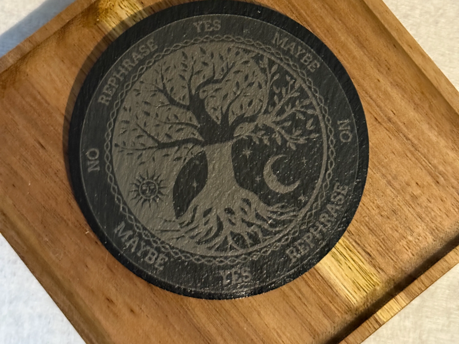 Laser cut and engrave | Tree of life divination board | Free Files - Atomm