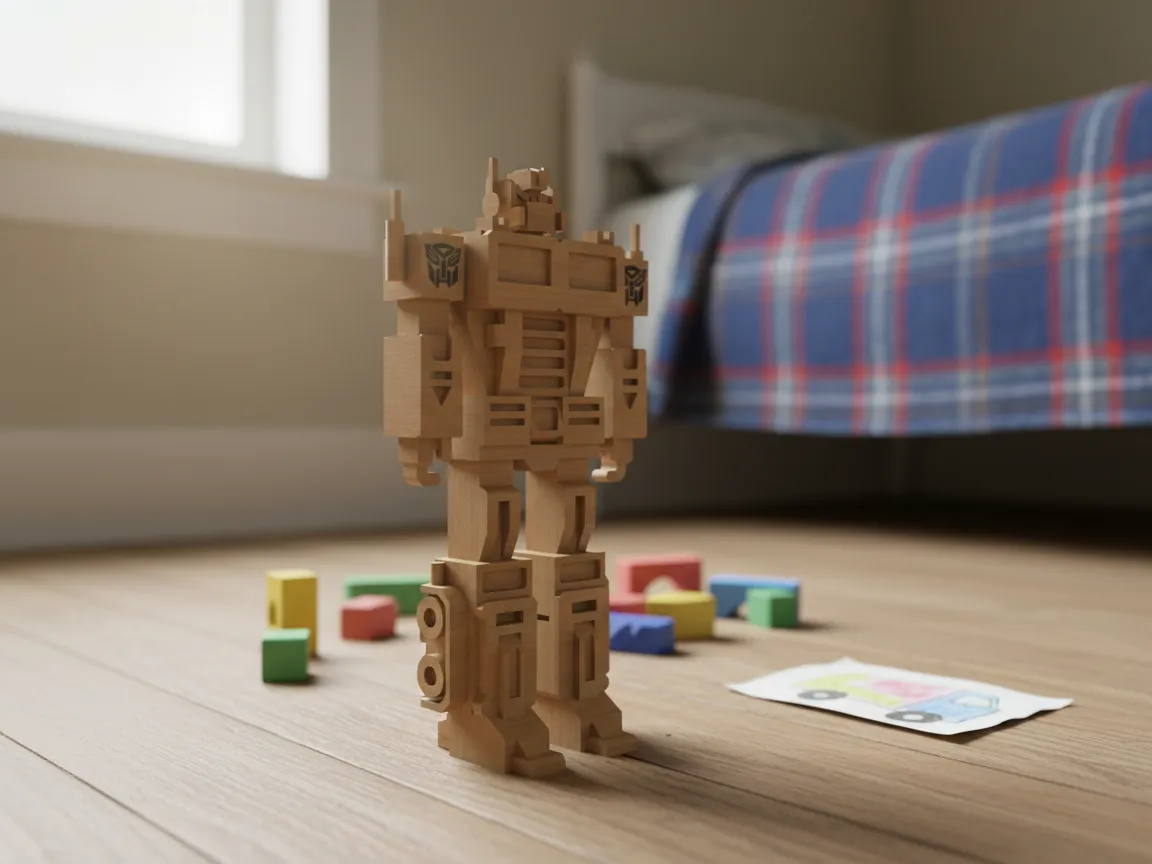 transformers-optimus-prime-3d-wooden-puzzle-.cdr | Free Files - Atomm