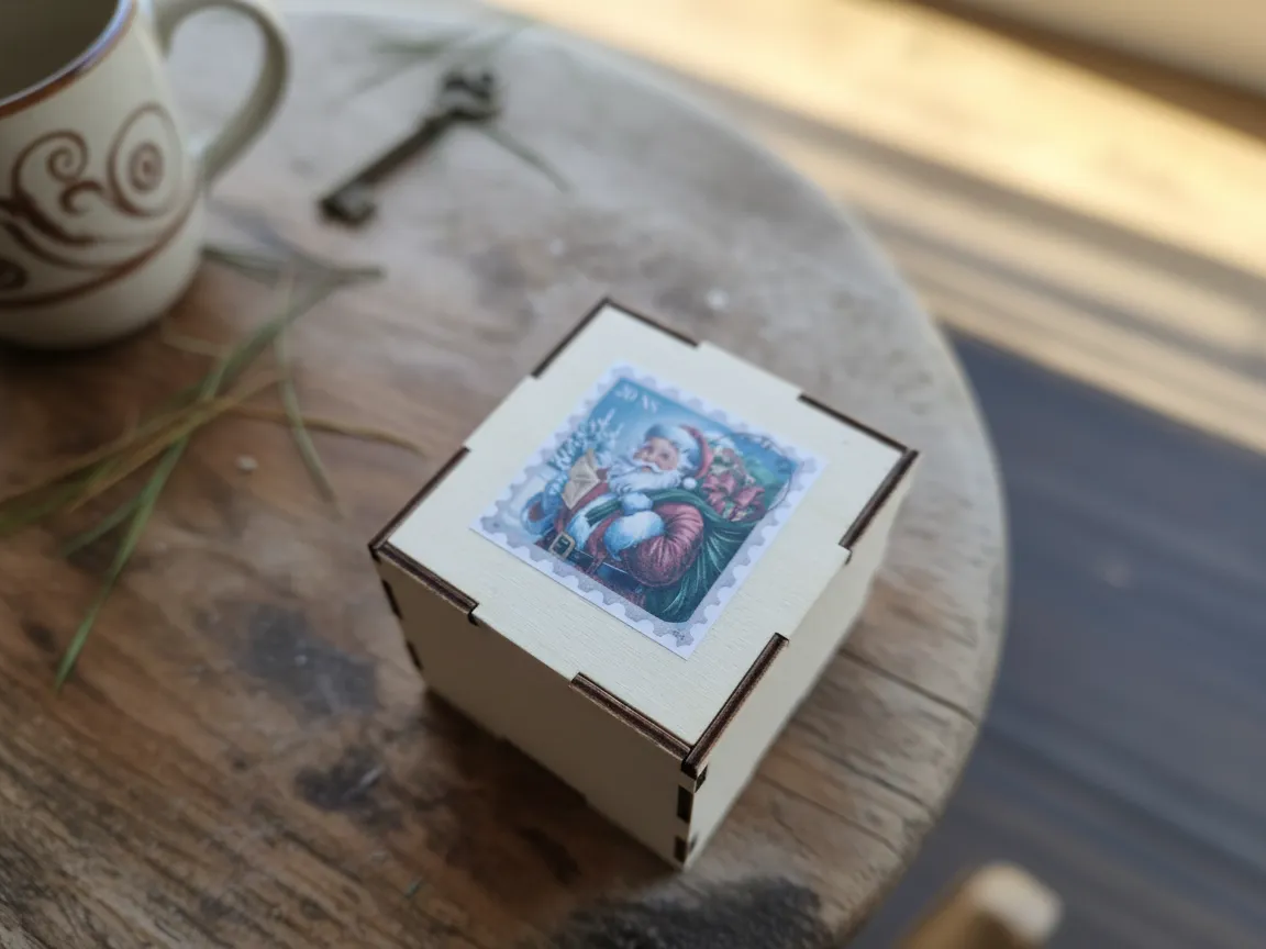 A bit of Christmas magic! This box combines sound and light without ...