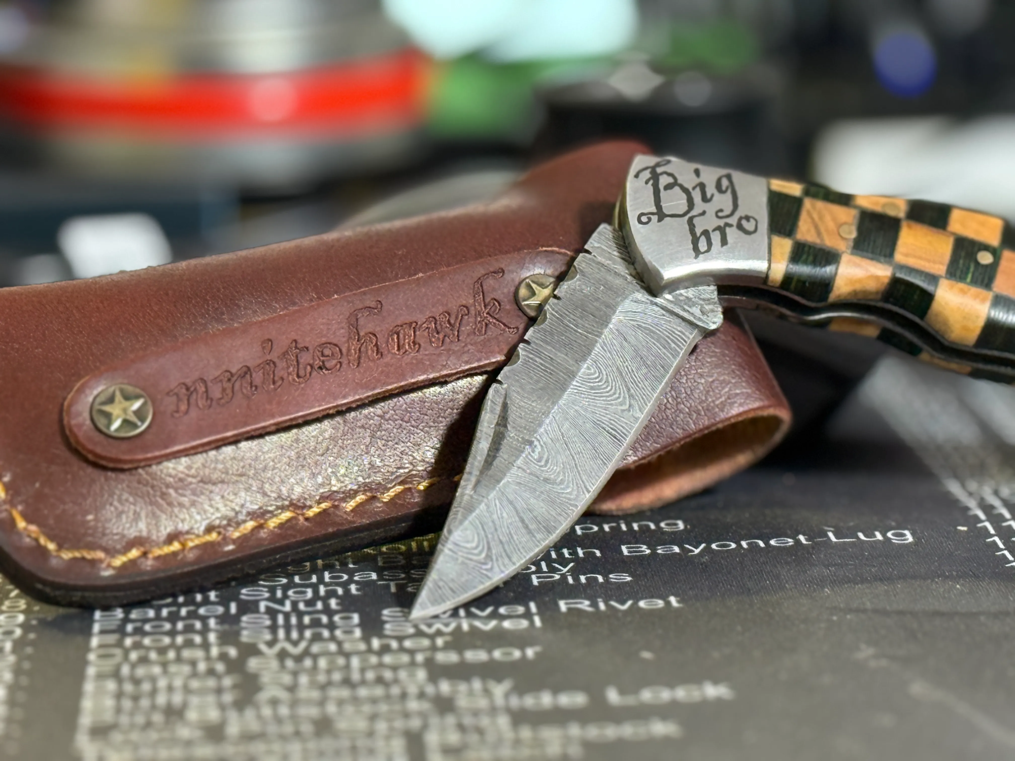 BigBro Knife Engrave - blade hilt and sheath | Free Files - Atomm