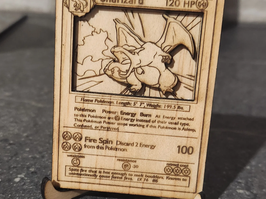 3d Pokemon cards