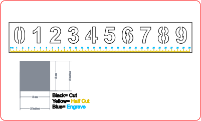 Ruler SVG | Laser Cut Ruler Template | Wooden Measuring Tool SVG | Free ...