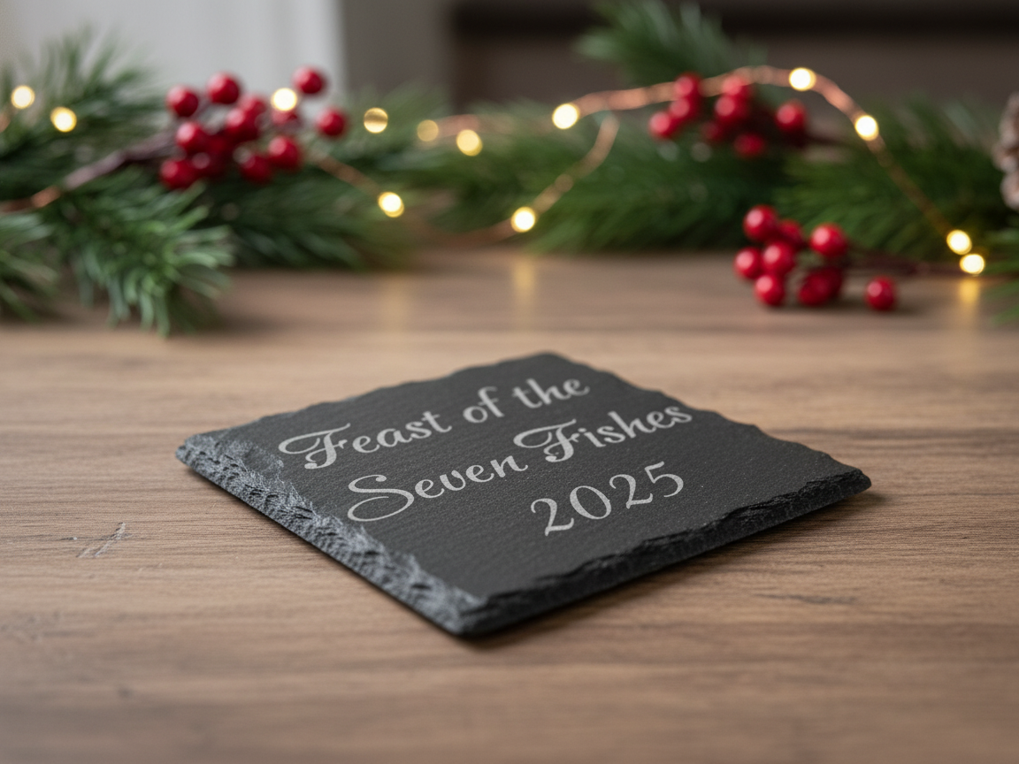 Slate Holiday Coasters | Free Files - Atomm