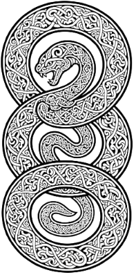 World serpent acrylic light | Free Files - Atomm