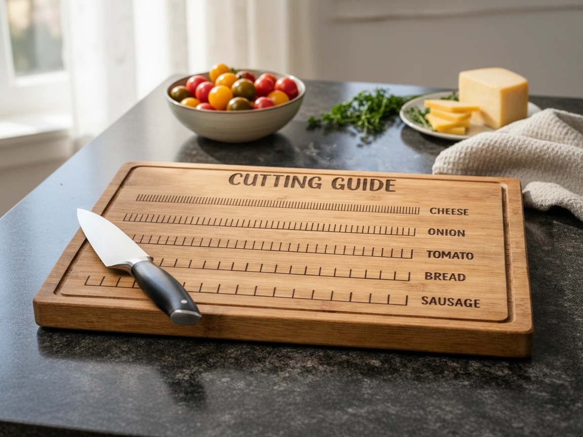 Cutting Board with Cutting Guide (ENG & GER) | Free Files - Atomm
