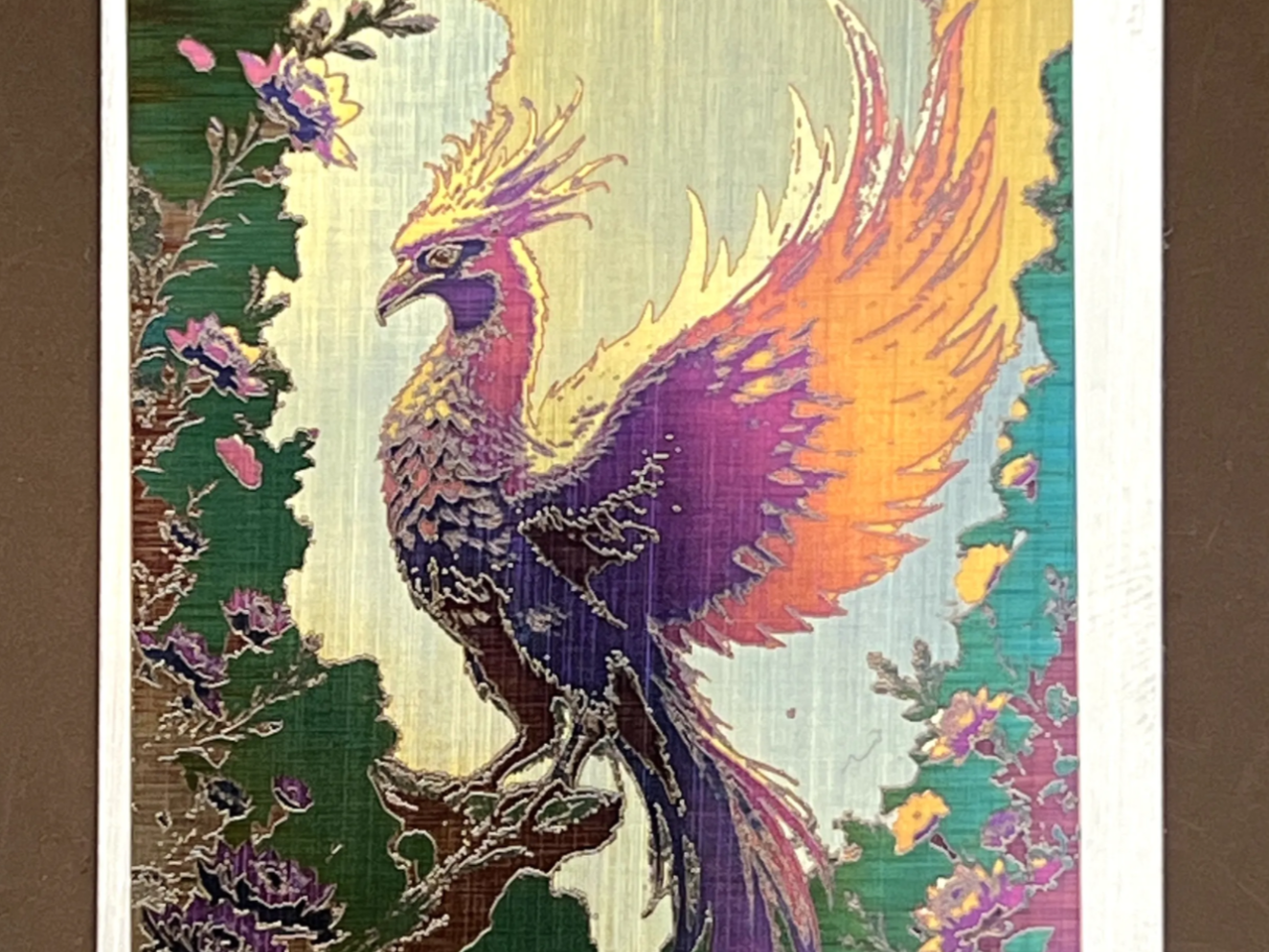 Phoenix Color Engraving - F2 Ultra UV | Free Files - Atomm
