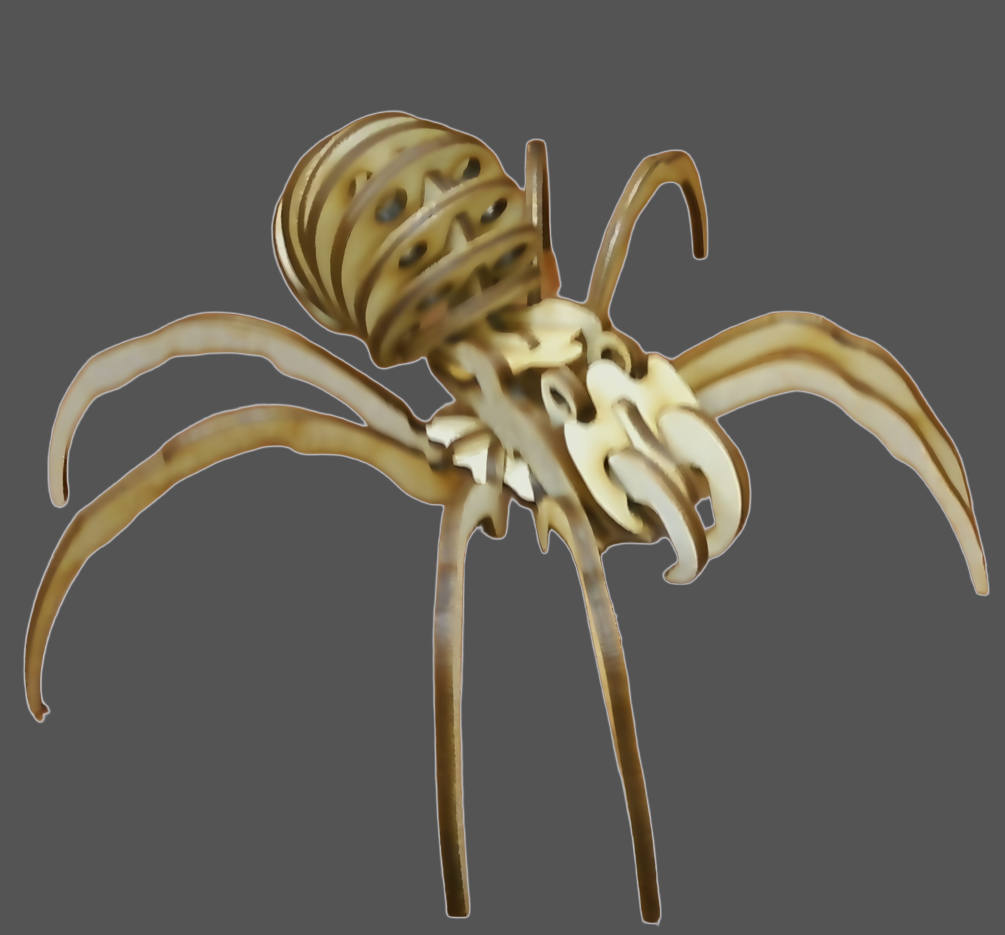 Laser Cut Spider 3D Puzzle Free Vector | Free Files - Atomm