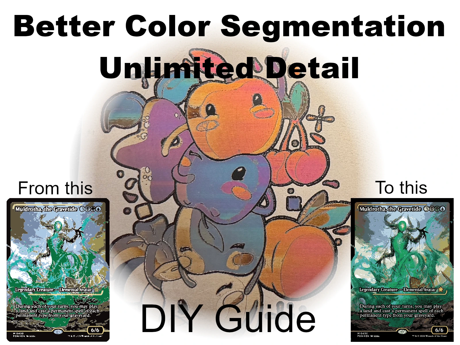 Better Color seperation | Workflow | How to create high detail color ...