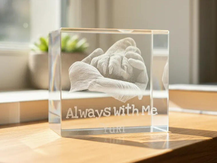 Always With Me – Hand and Paw Memorial Crystal | Free Files - Atomm