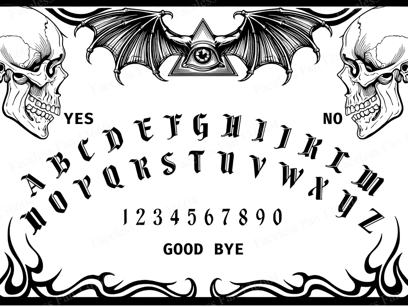 Business Card Ouija Board | Free Files - Atomm