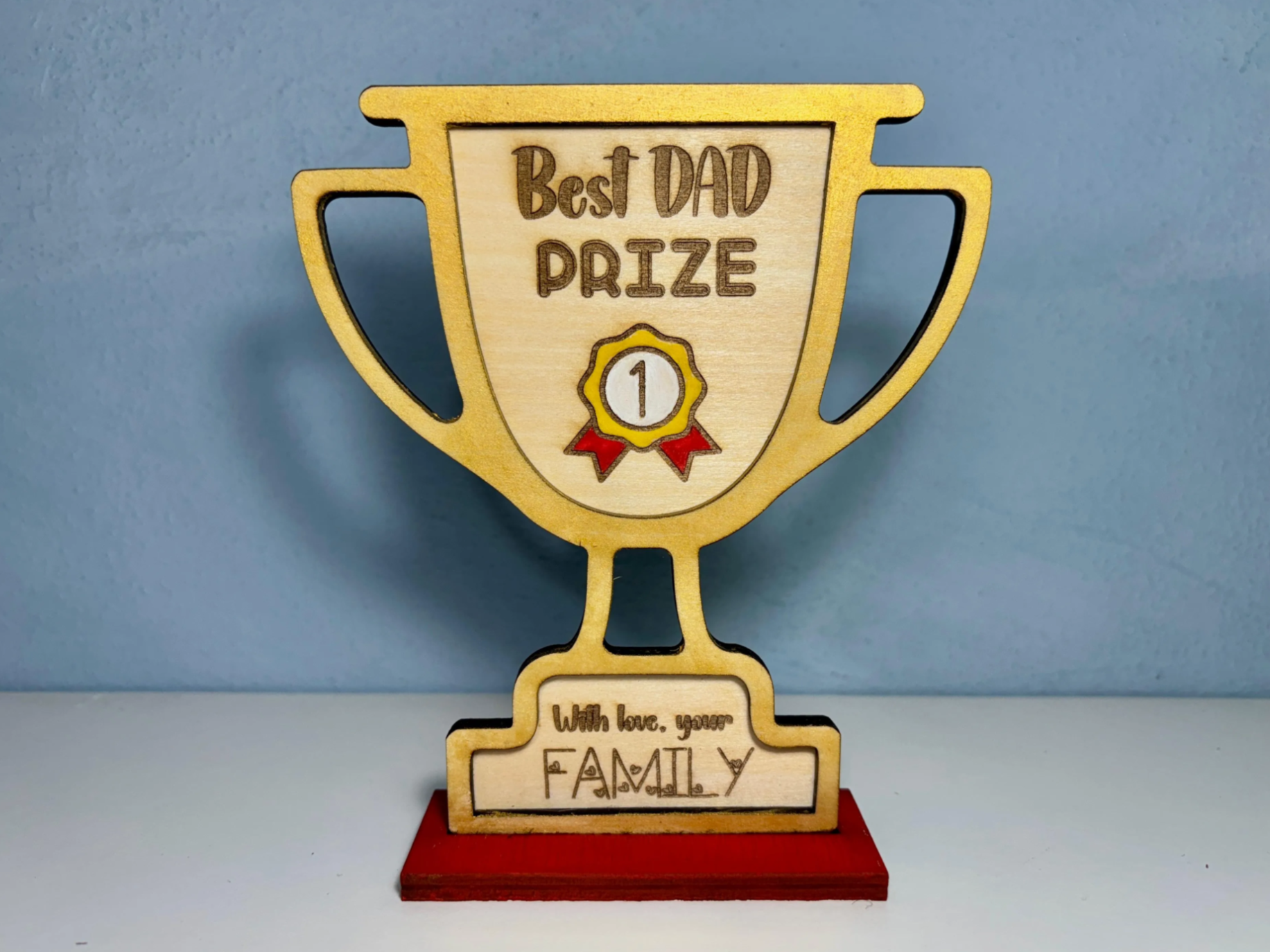 🏆 Best Dad Trophy 🏆 | Free Files - Atomm