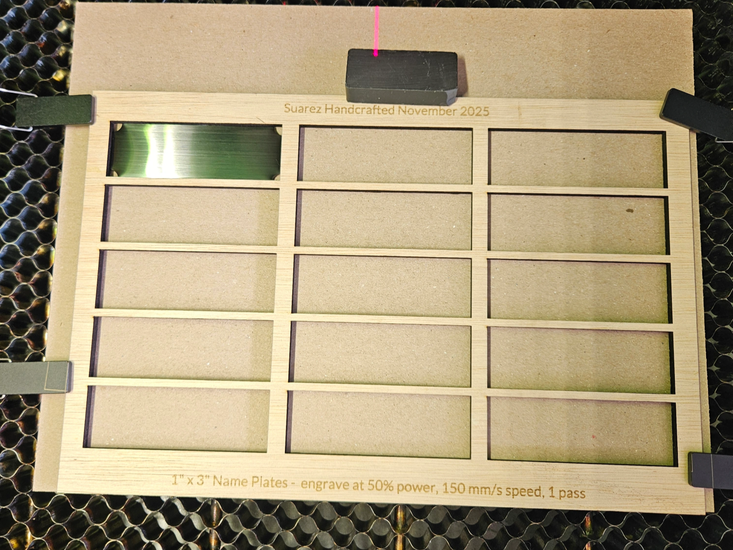 S1-40 watt name plate jig | Free Files - Atomm