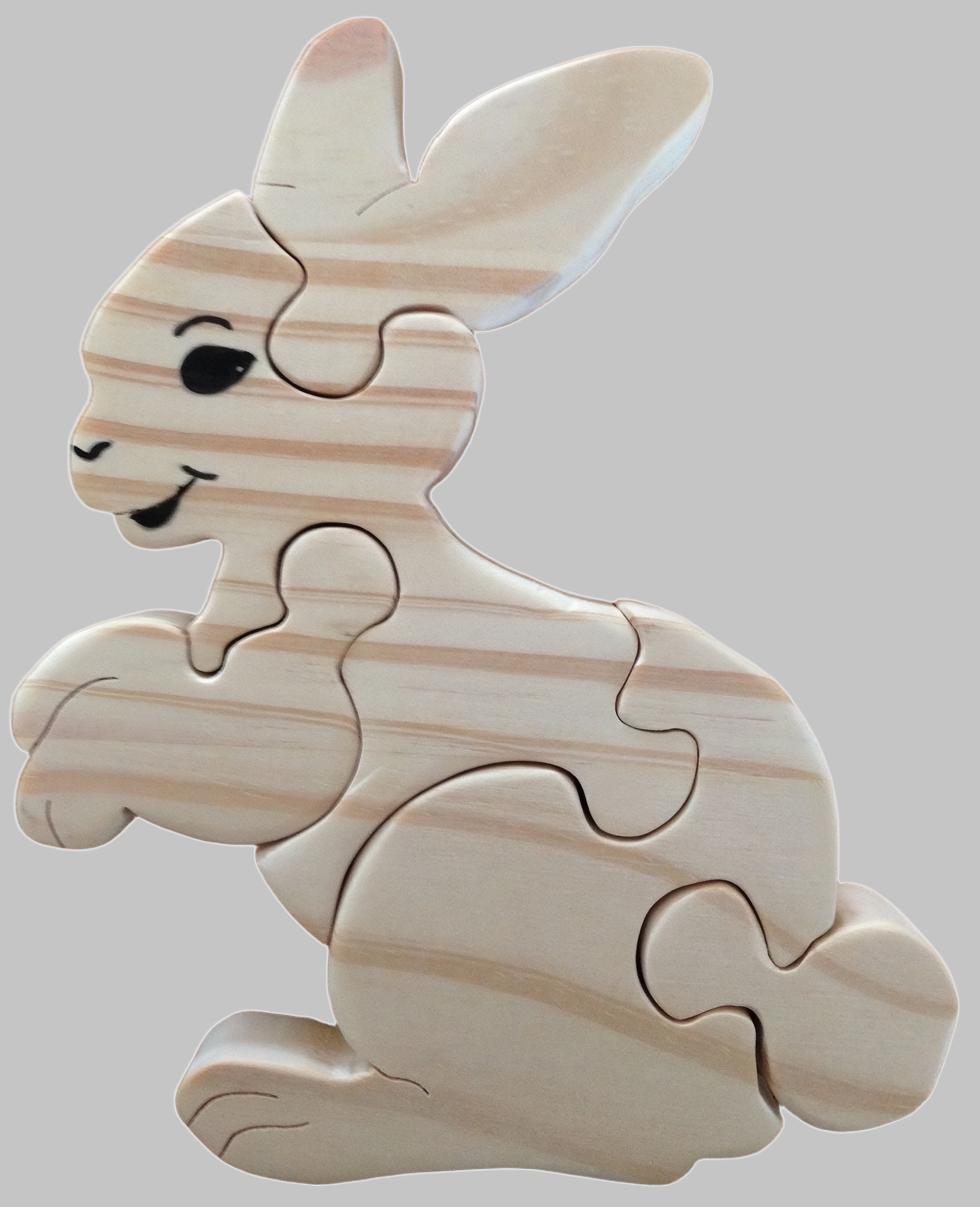 Laser cut and engrave | Rabbit Jigsaw Puzzle for Kids CNC Laser Plans ...