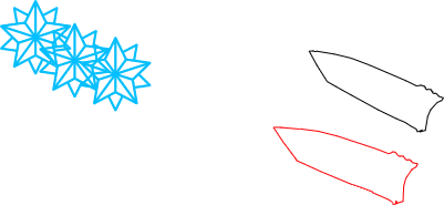 a rough outline of a Sheffield knife blade | Free Files - Atomm