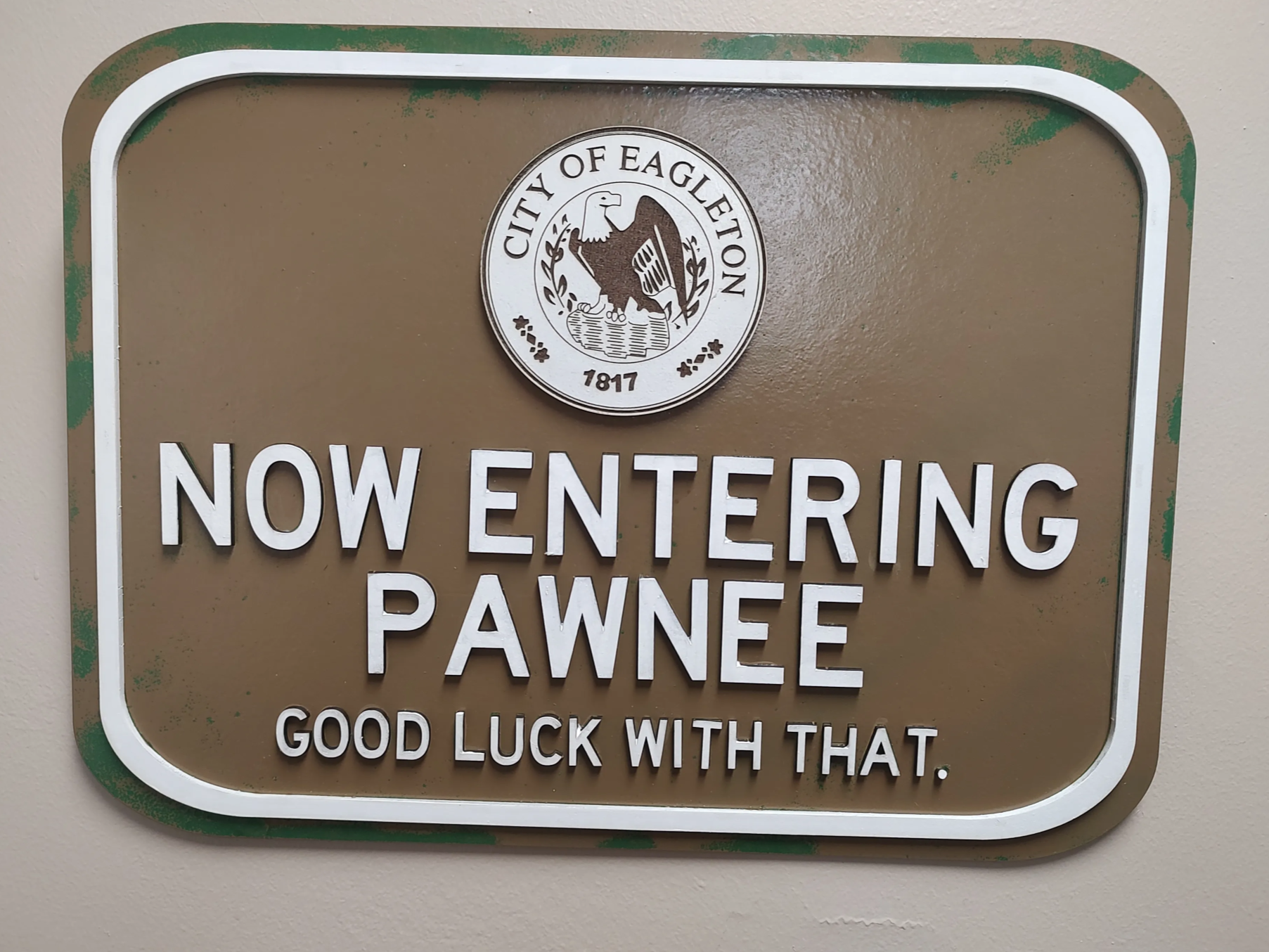 Pawnee Road Sign | Free Files - Atomm