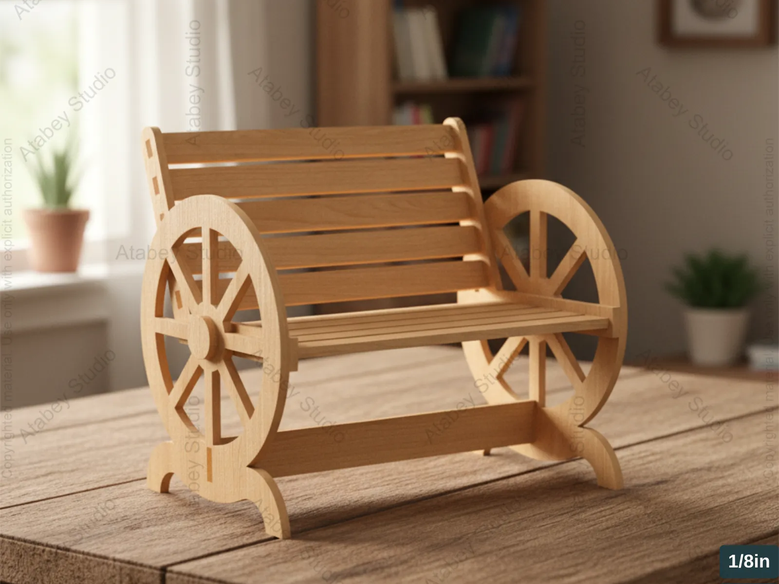 Laser cut and engrave | Garden Bench Design for Laser Cutting ...