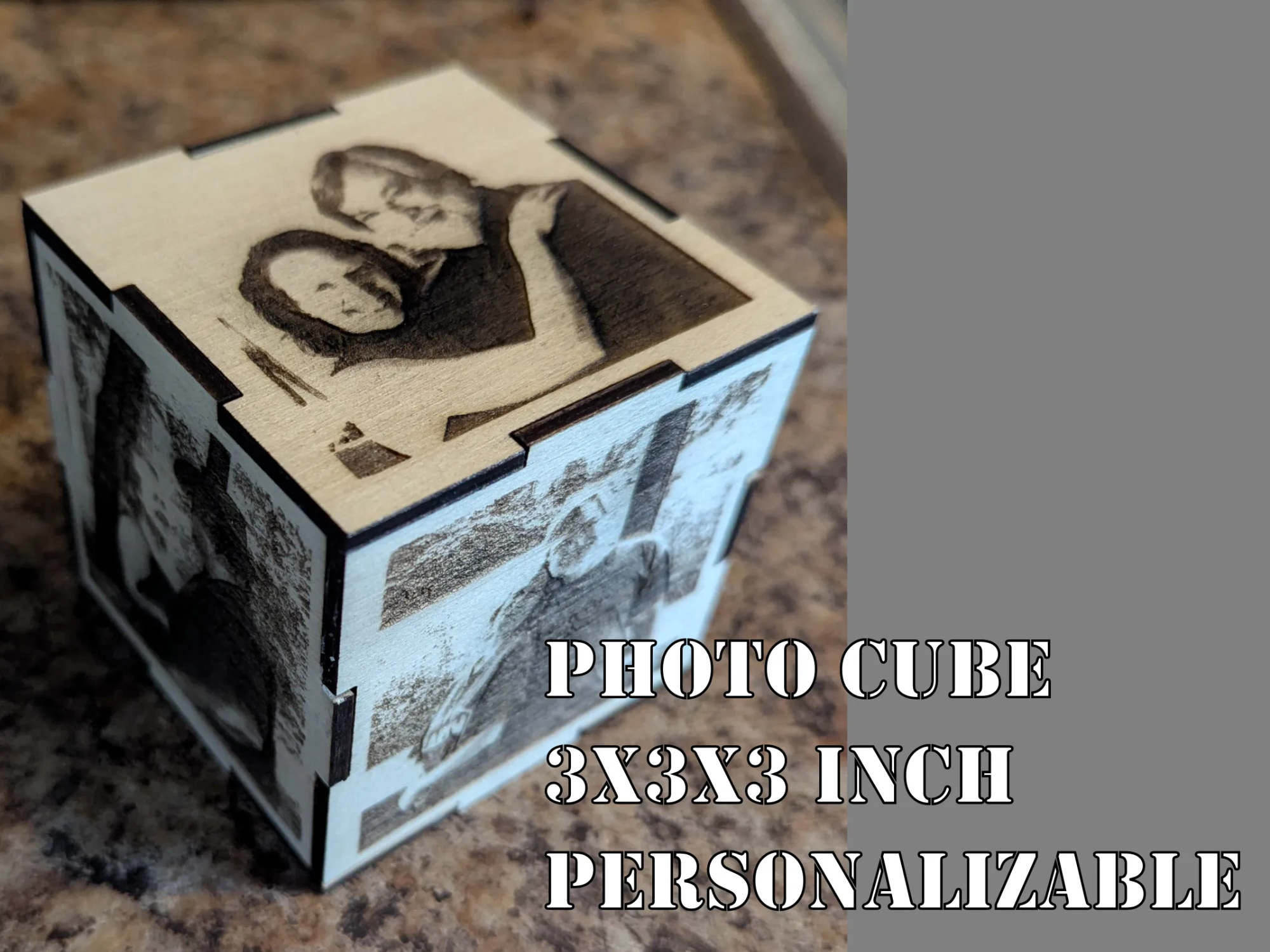 CustomizablePhoto Cube | Free Files - Atomm