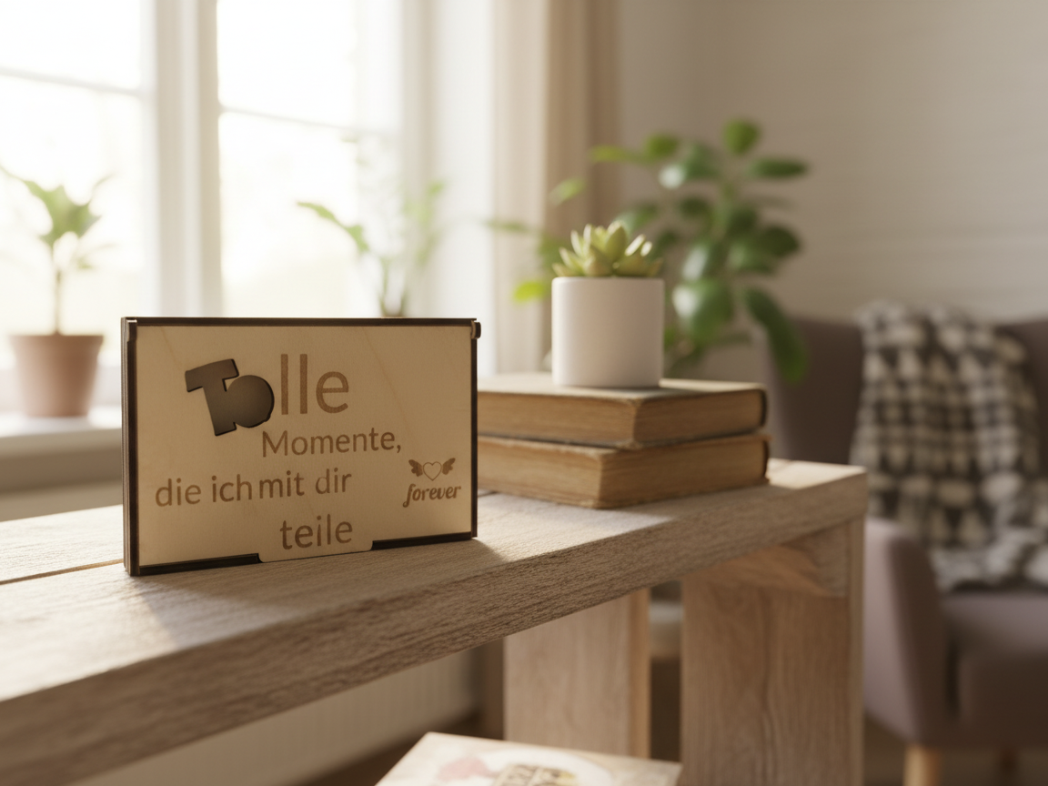 Laser cut and engrave | Toffifee Original Holzbox mit romantischem ...