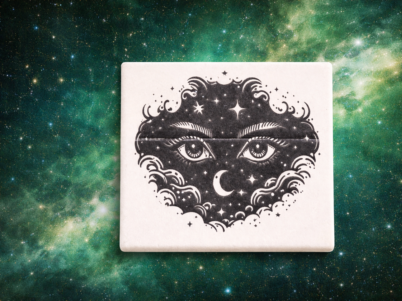 Cosmic Vision: Heart of the Night Coaster | Free Files - Atomm