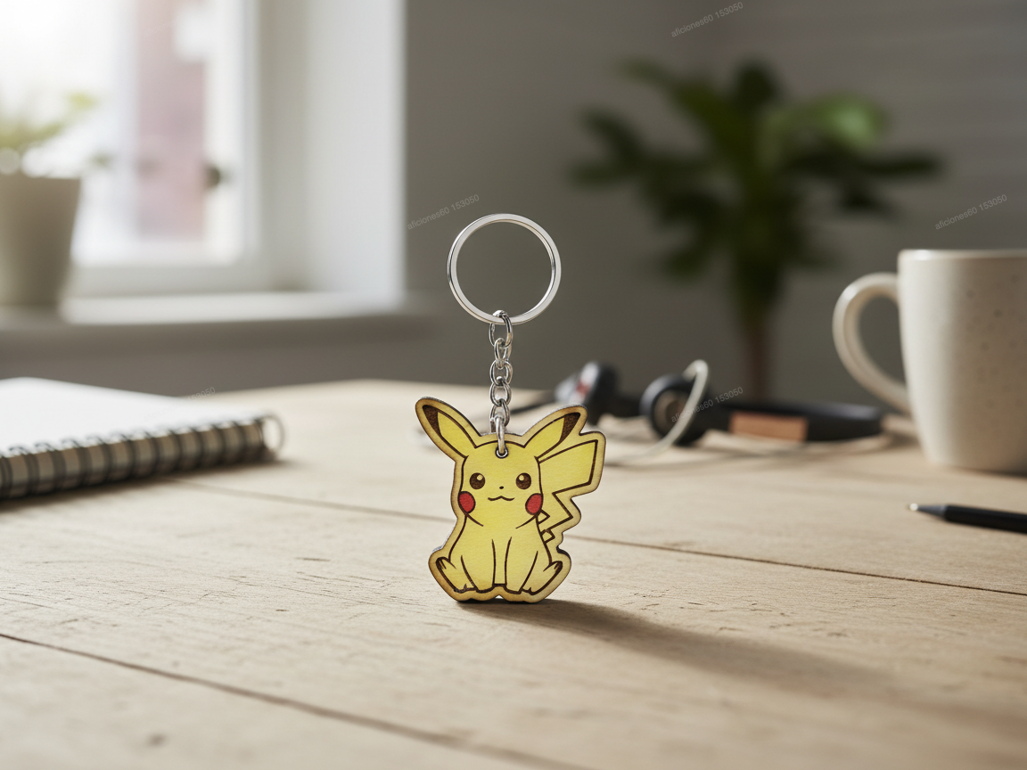 Llavero Pikachu | Free Files - Atomm