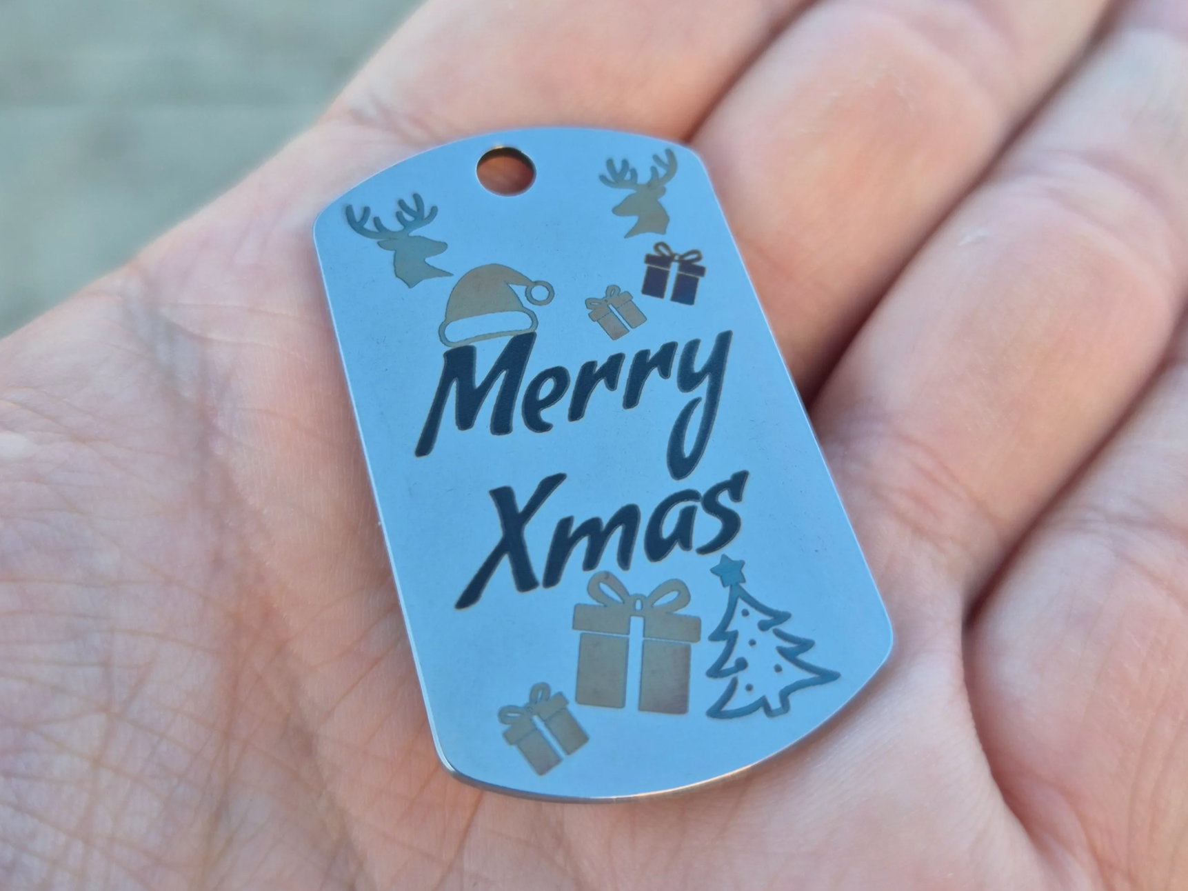 Merry Xmas color keychain | Free Files - Atomm