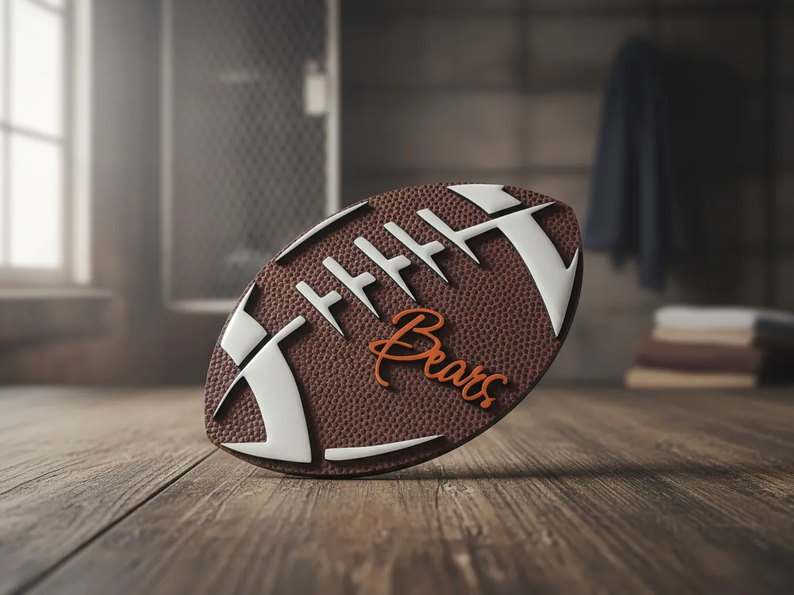 Laser Cut, Realistic Football Gift Card/Money Holder | Ready to Use ...