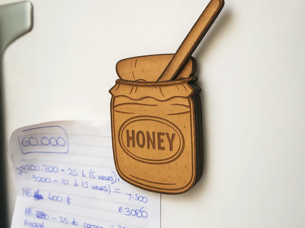 Functional Magnet : Sweet Honey Pot | Ready to Use Files - Atomm